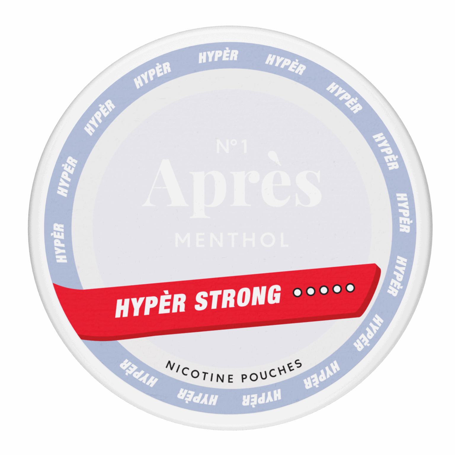 Après Menthol No.1 Hyper Strong - White Pouch
